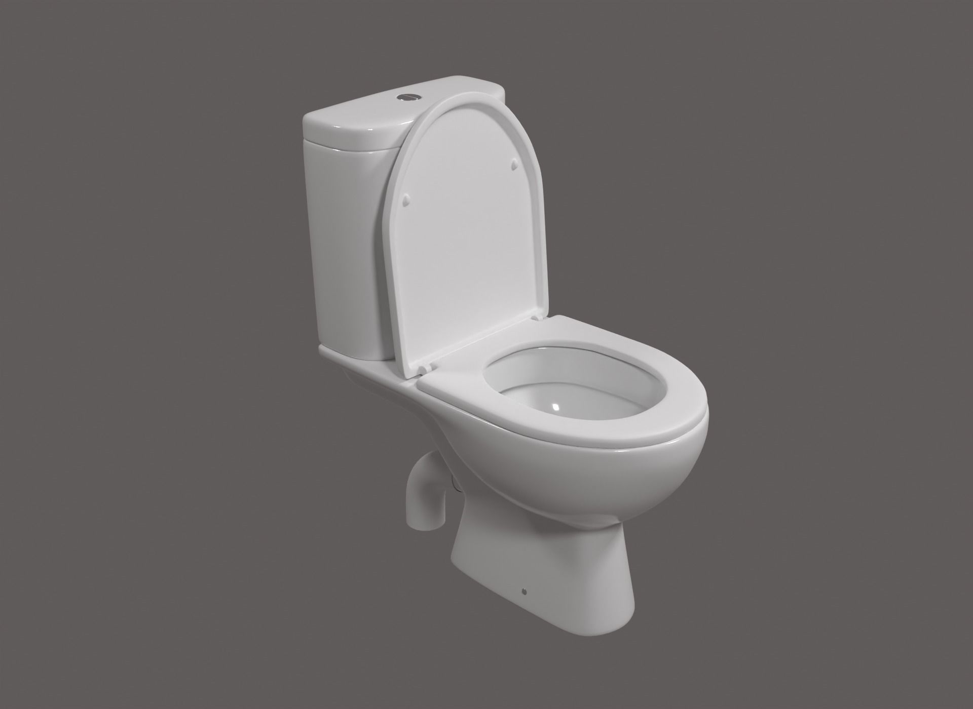 Toilet Lavatory hp 3D model | CGTrader
