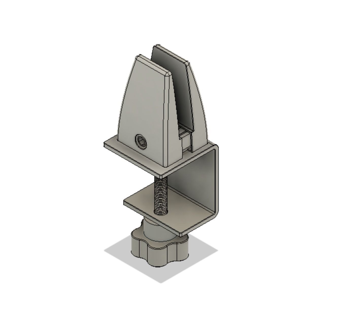 Panel clamp 3D model | CGTrader