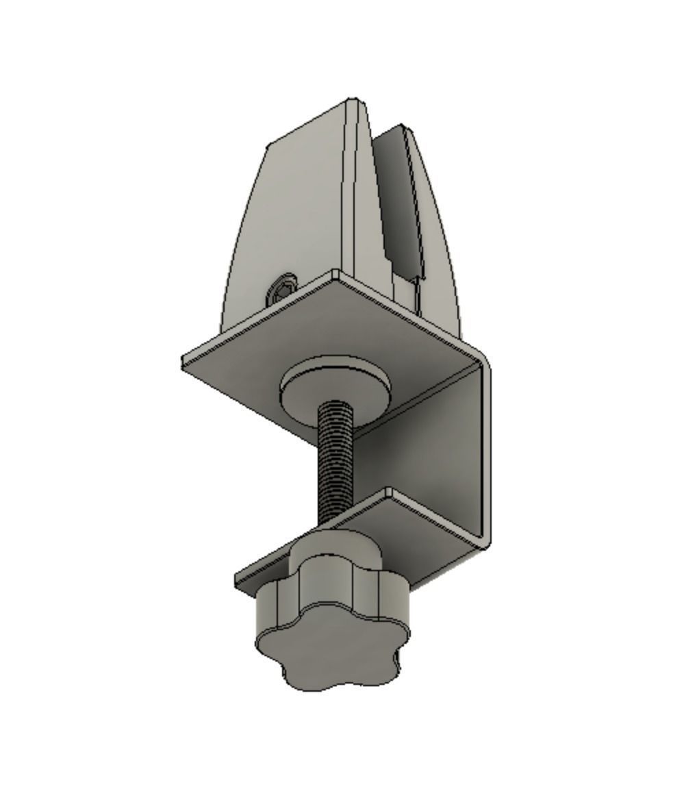 Panel clamp 3D model | CGTrader