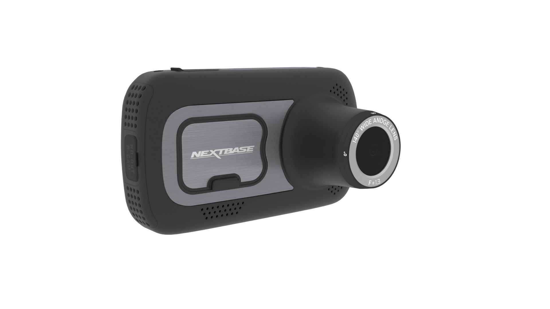 3D model Realistic Car Dash Cam model with attachments VR / AR / low ...