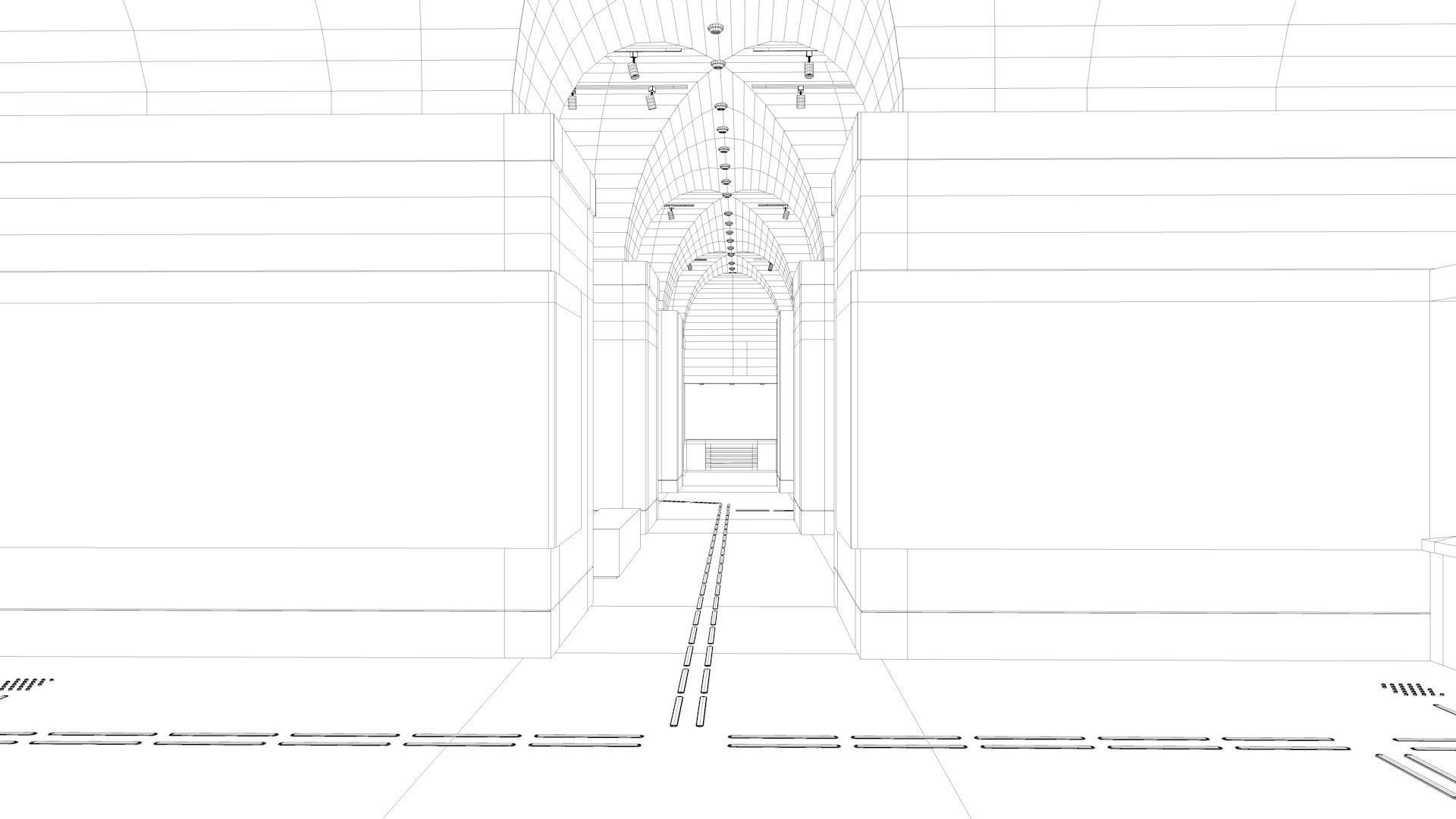 Louvre Museum Interior 3D model | CGTrader