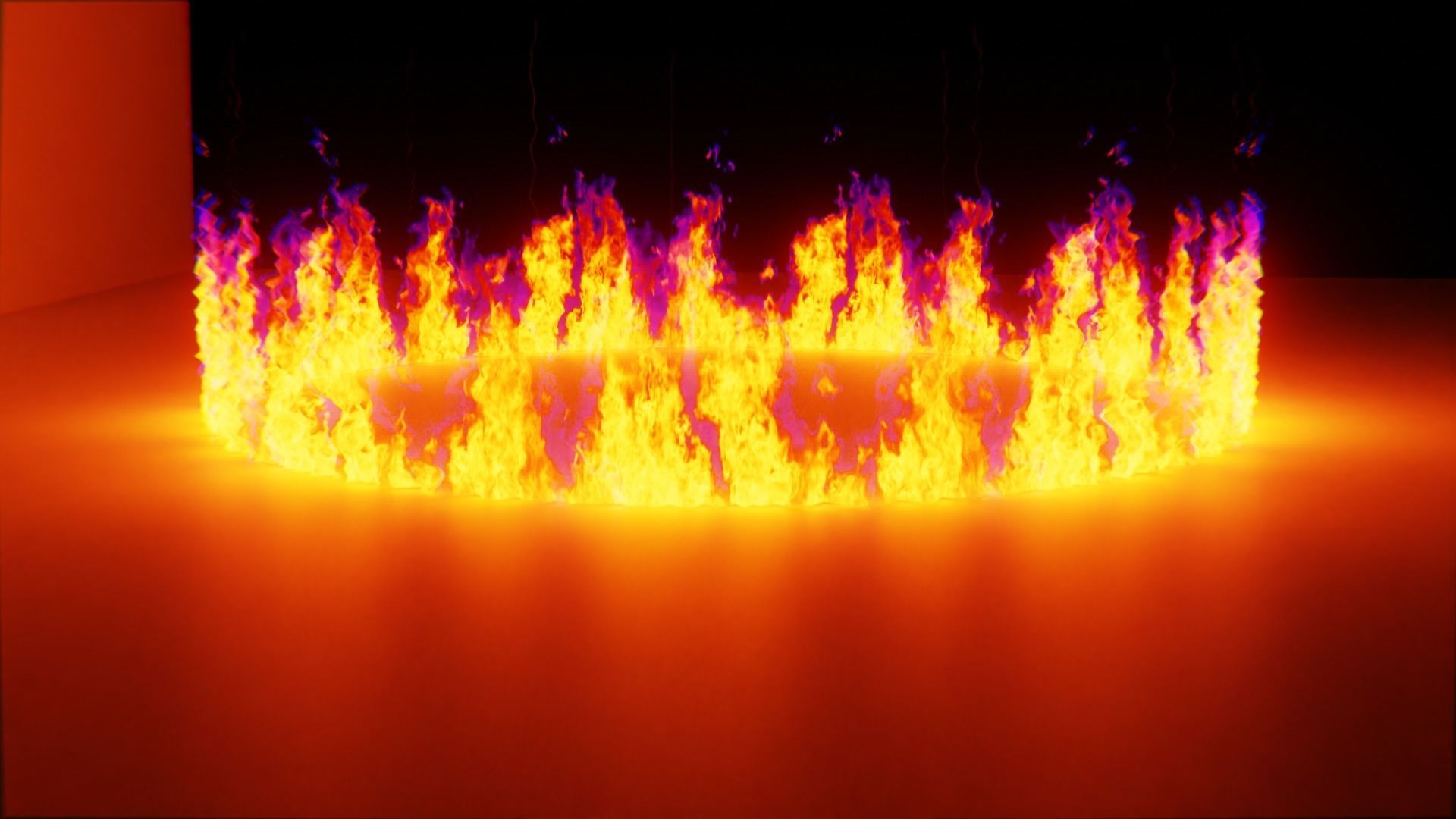 3D model 3D animated fire Low-poly 3D model VR / AR / low-poly | CGTrader