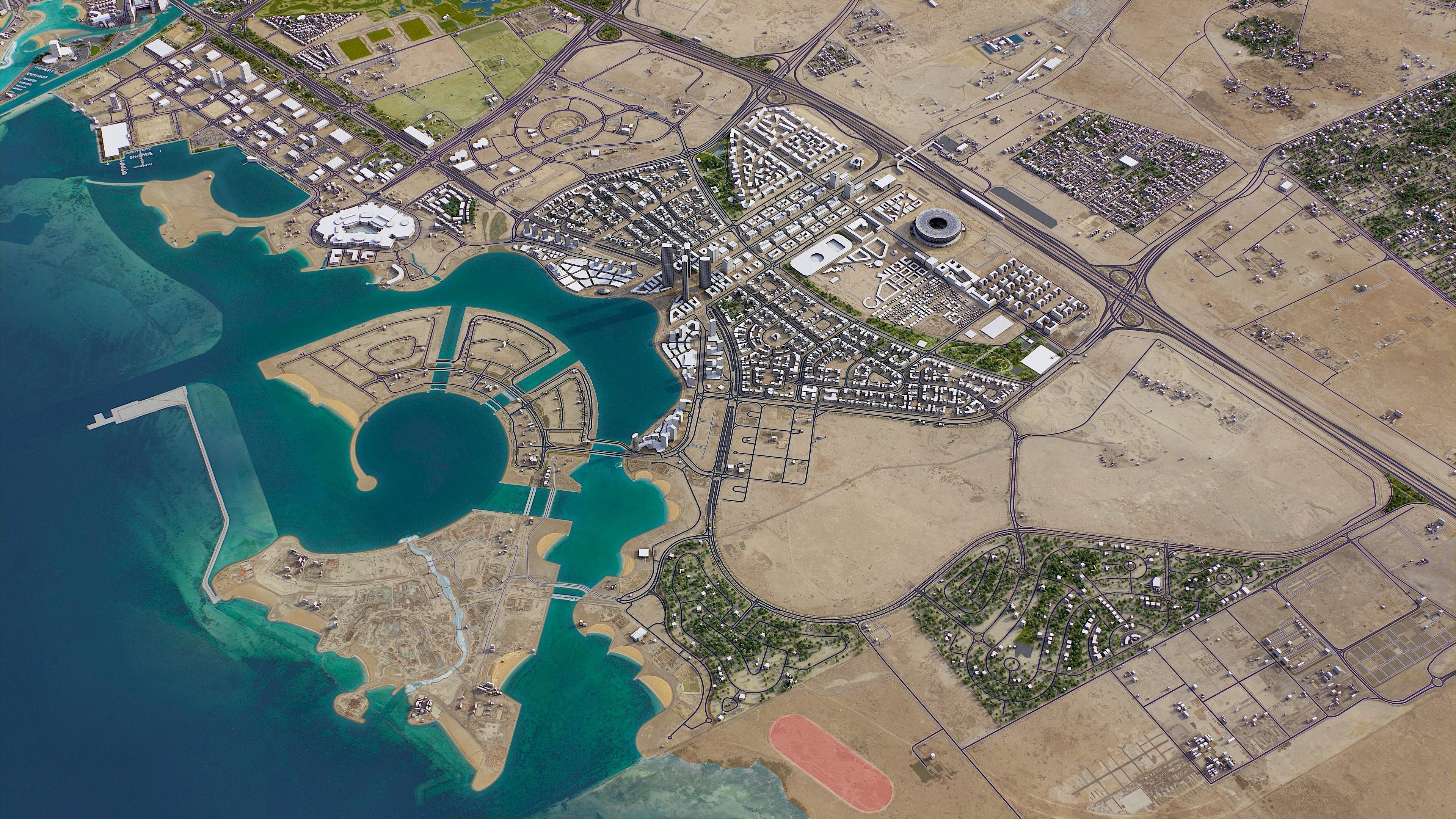 3D model Lusail VR / AR / low-poly | CGTrader