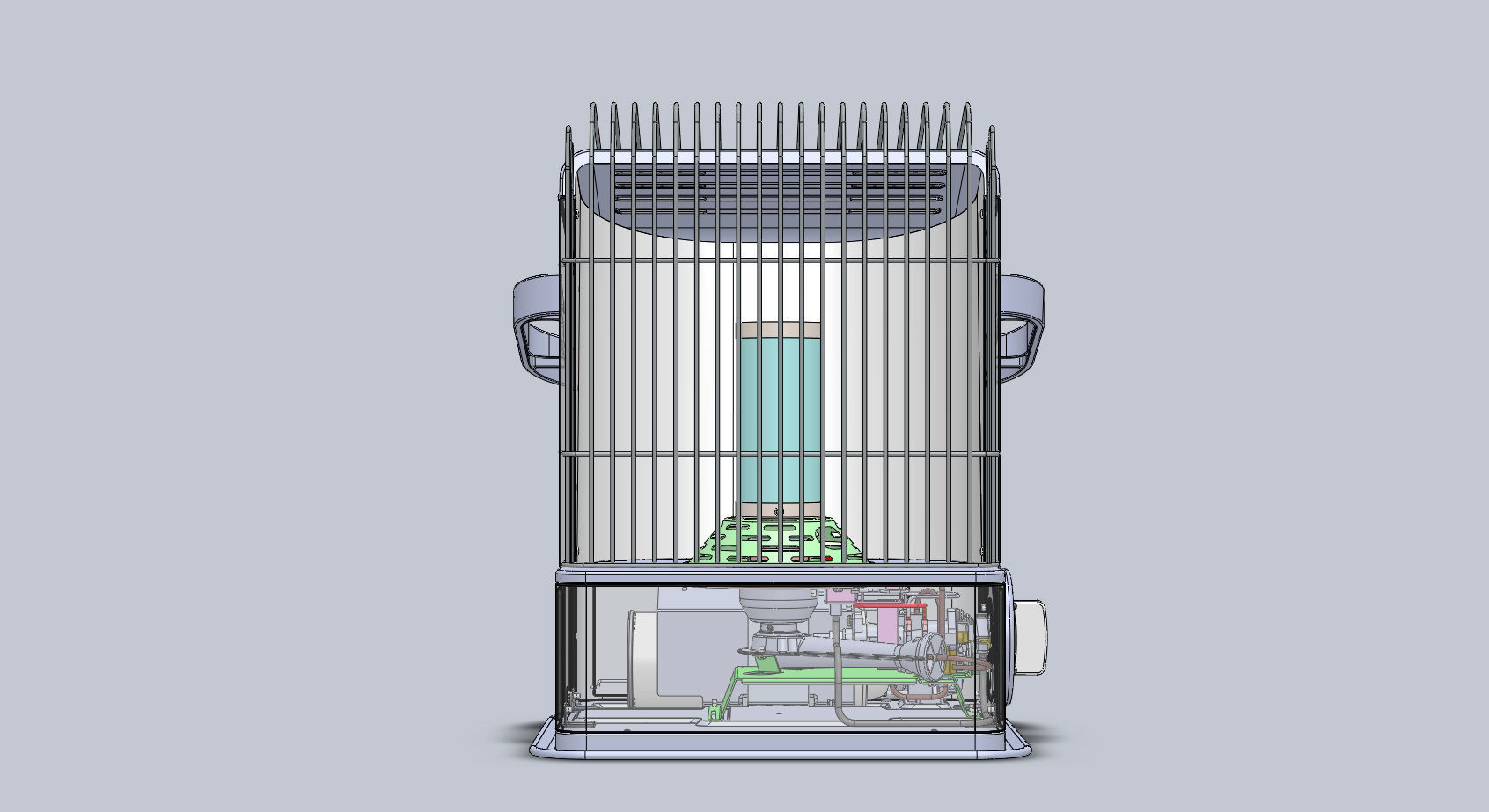 Portable gas heater 3D model | CGTrader
