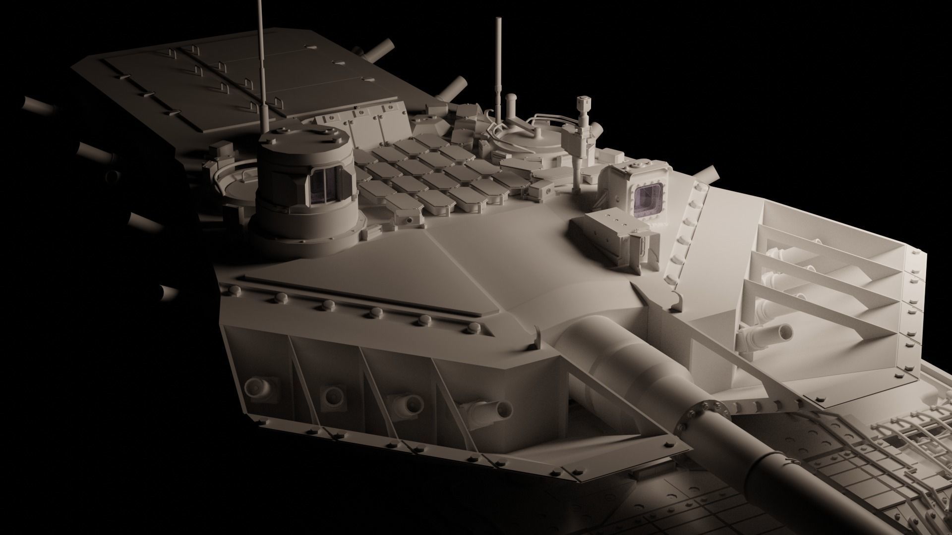 Object 168 Zhestokiy 3D model | CGTrader