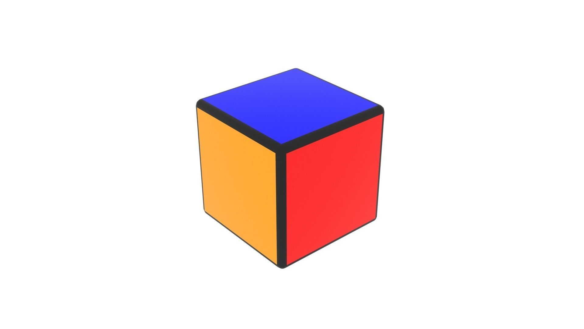 Rubiks Cube 1x1x1 3D model | CGTrader