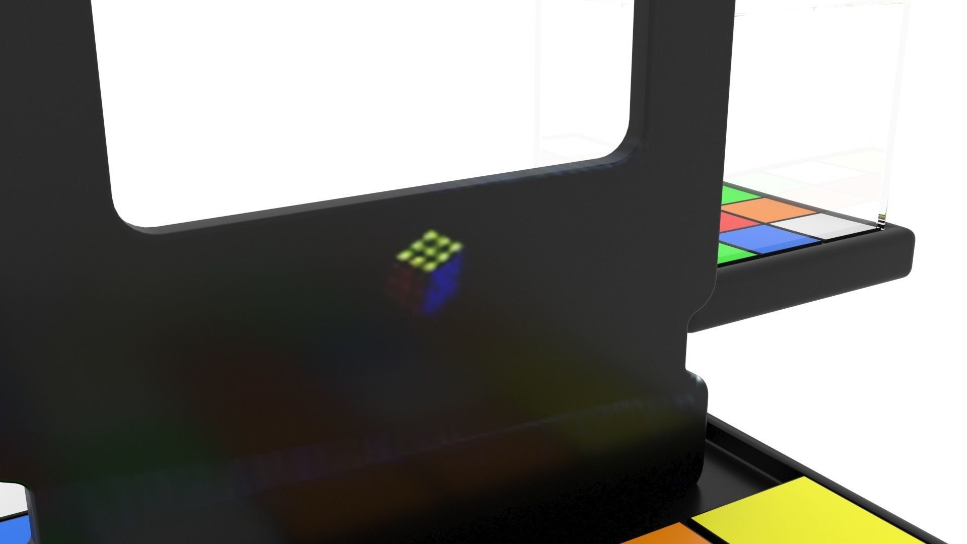 Rubiks Cube Racing Game 3D model | CGTrader