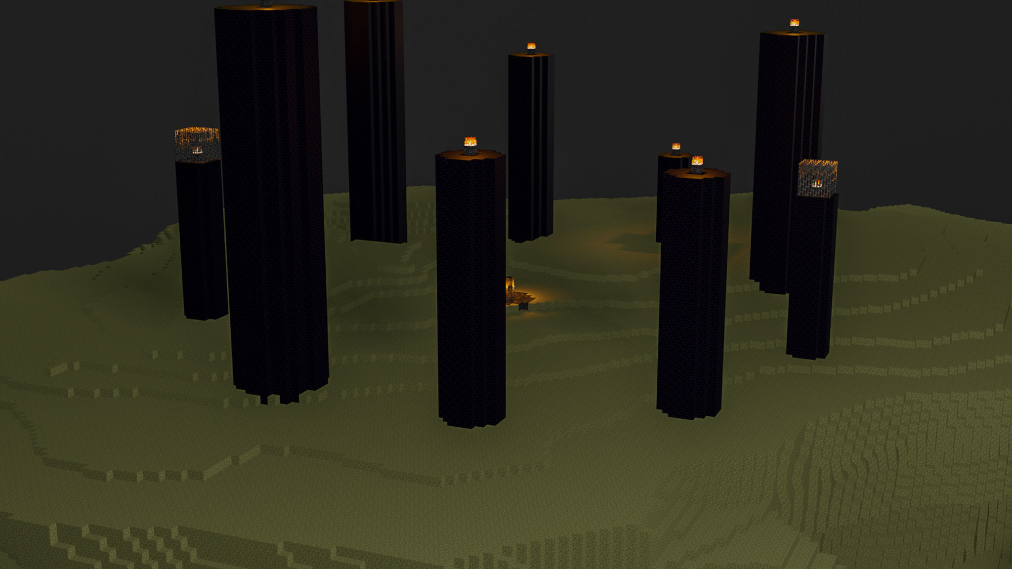 3D model The End In Minecraft VR / AR / low-poly | CGTrader