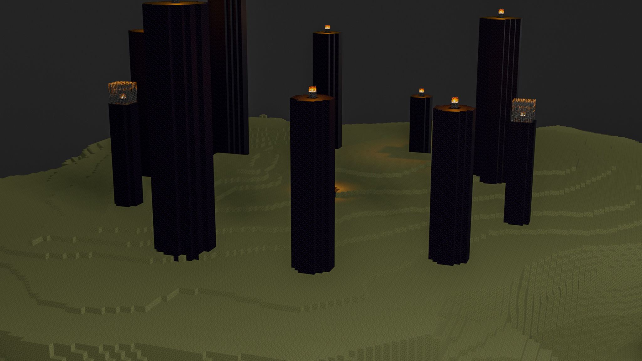 3D model The End In Minecraft VR / AR / low-poly | CGTrader