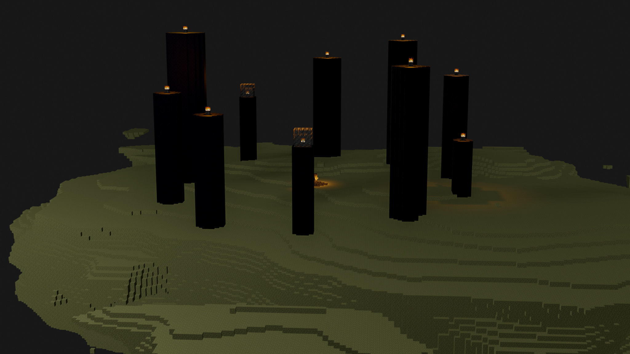3D model The End In Minecraft VR / AR / low-poly | CGTrader