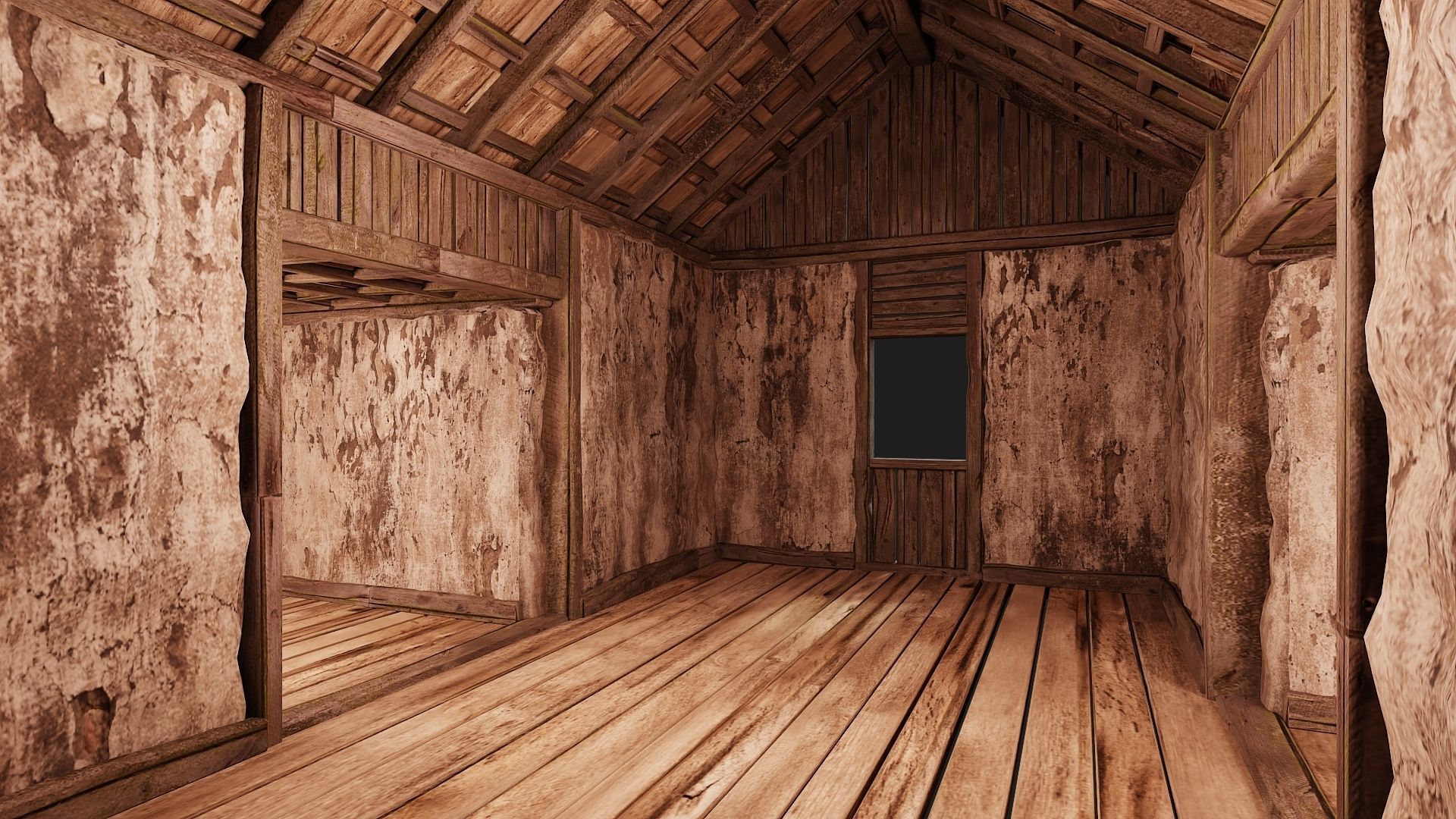 3D model 4 Old Medieval Building Pack 4K Textures GameReady 125 to 128 ...