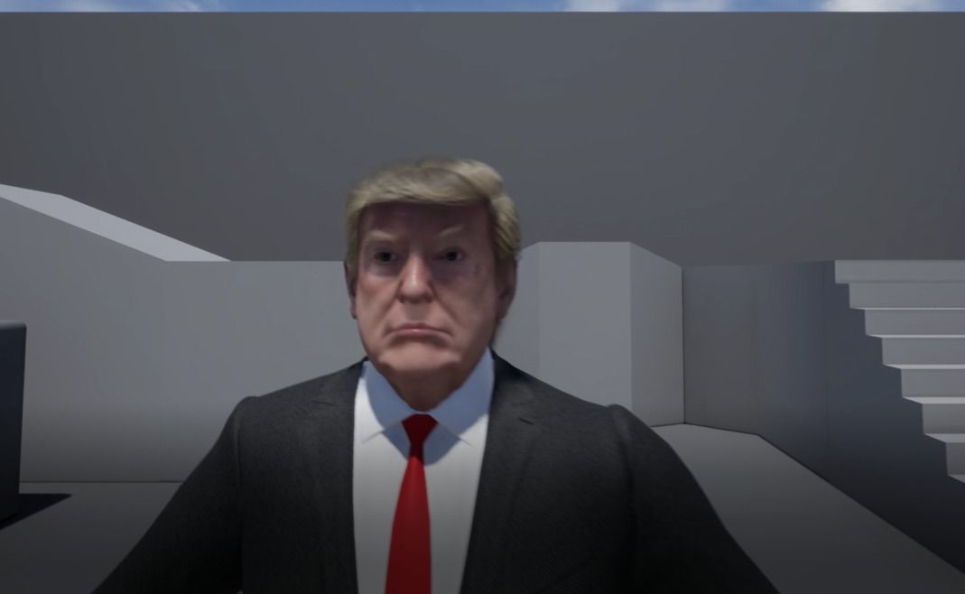 Trump Unreal Engine with Suit--coolgames 3D model rigged | CGTrader