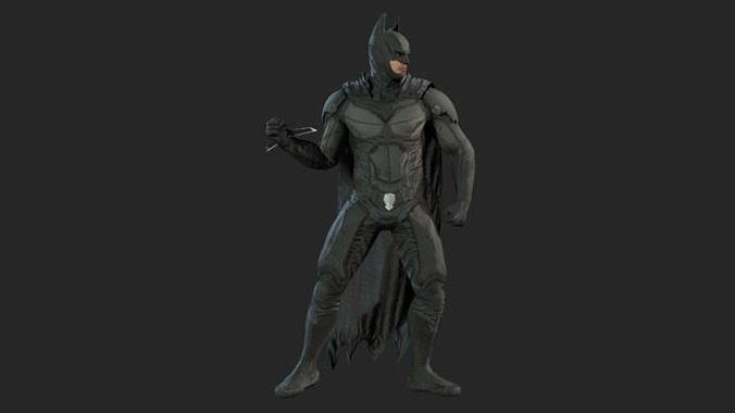 3D model Batman Injustice with 16 animation VR / AR / low-poly | CGTrader