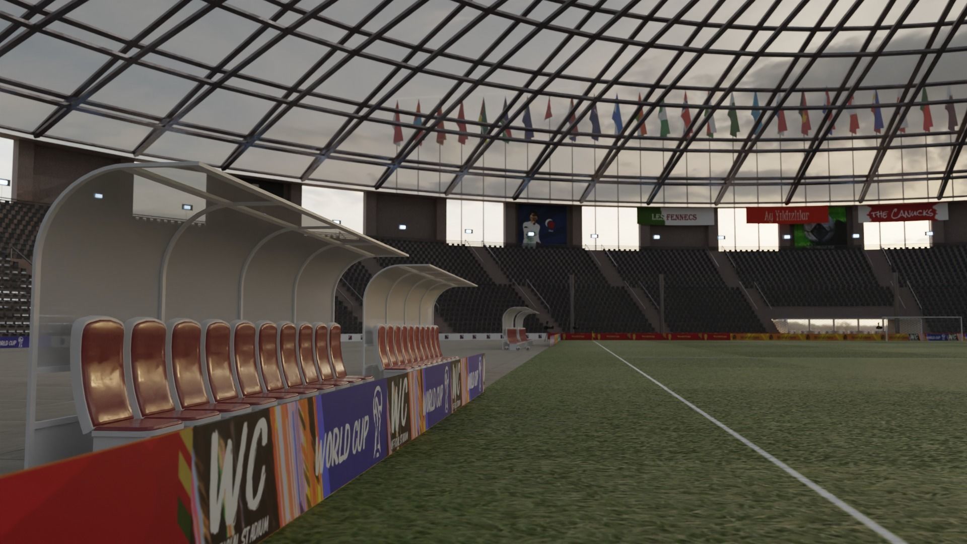 Football stadiums collection VR / AR / low-poly | CGTrader