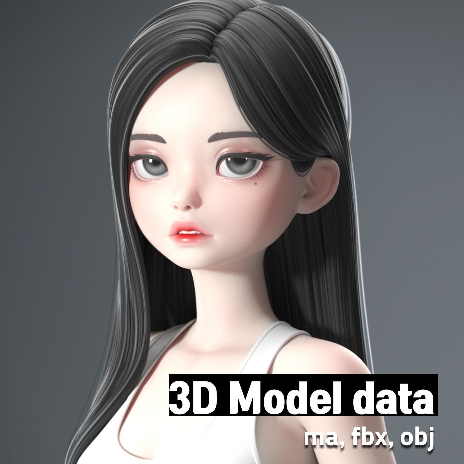 Lucy - Personal work 3D date 3D model | CGTrader