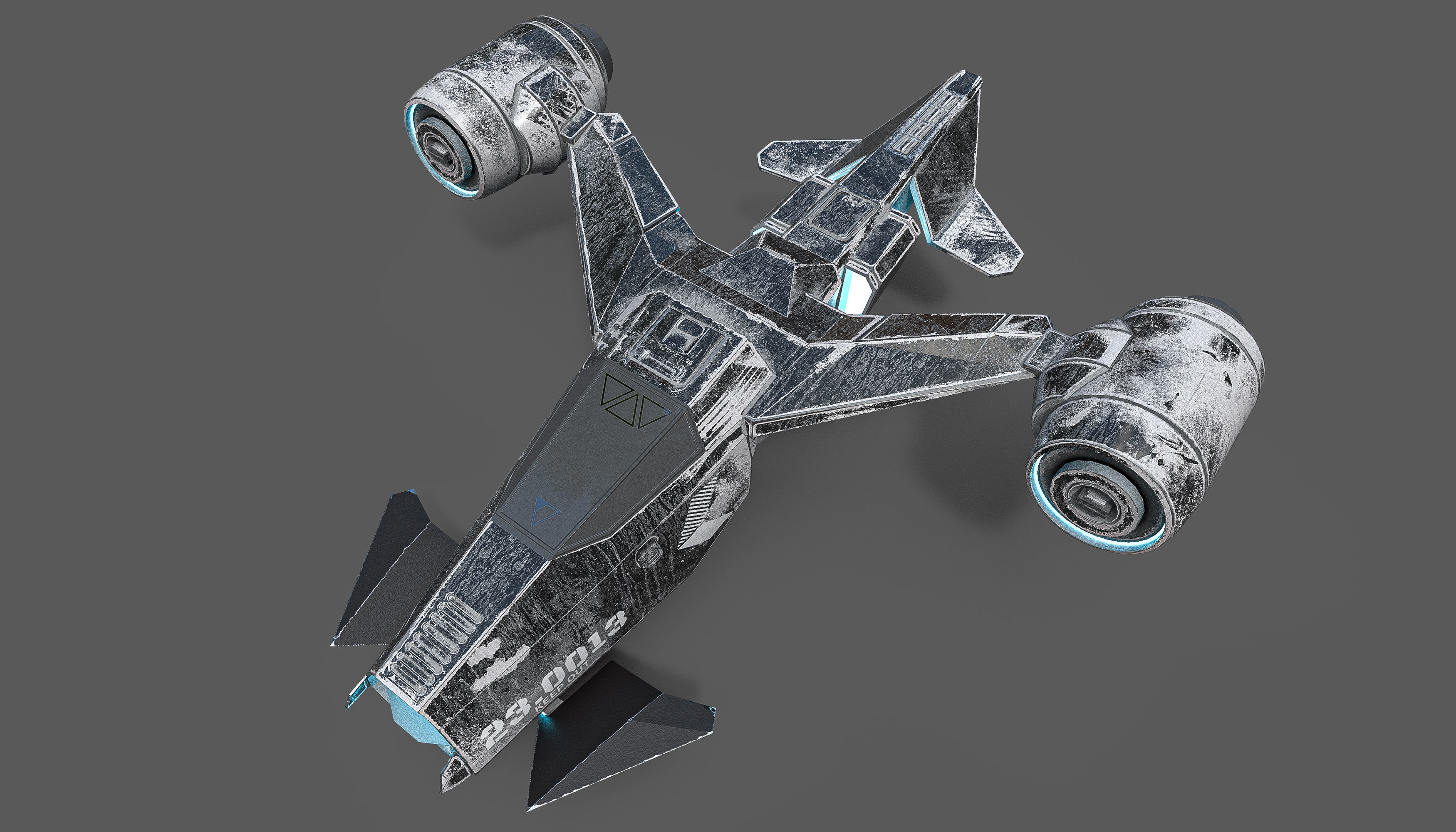 3D model Spacecraft N2 VR / AR / low-poly | CGTrader