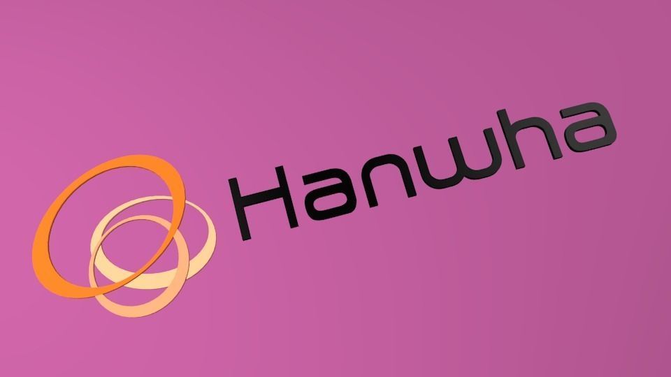 Hanhwa Logo 3D model | CGTrader