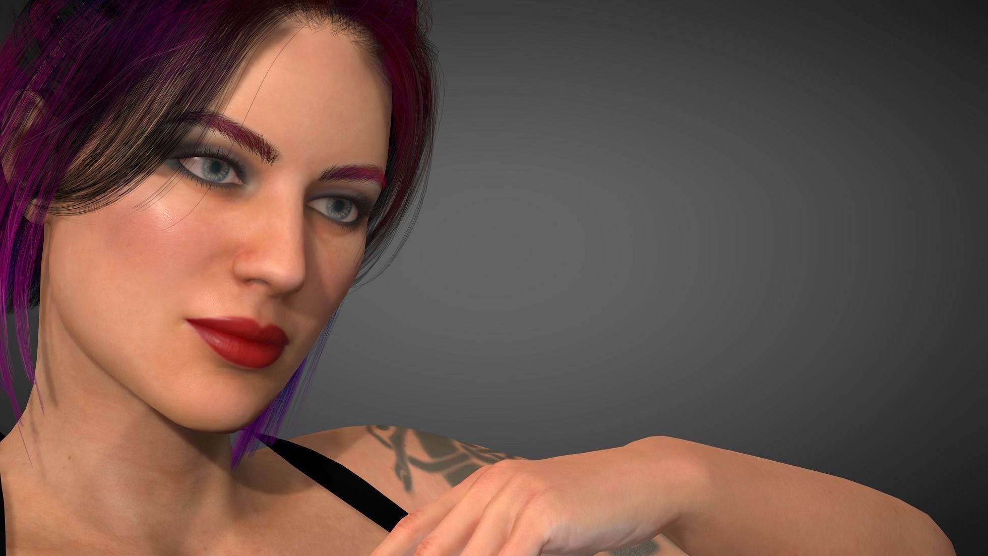 3D model Realistic Female Character 9 VR / AR / low-poly | CGTrader