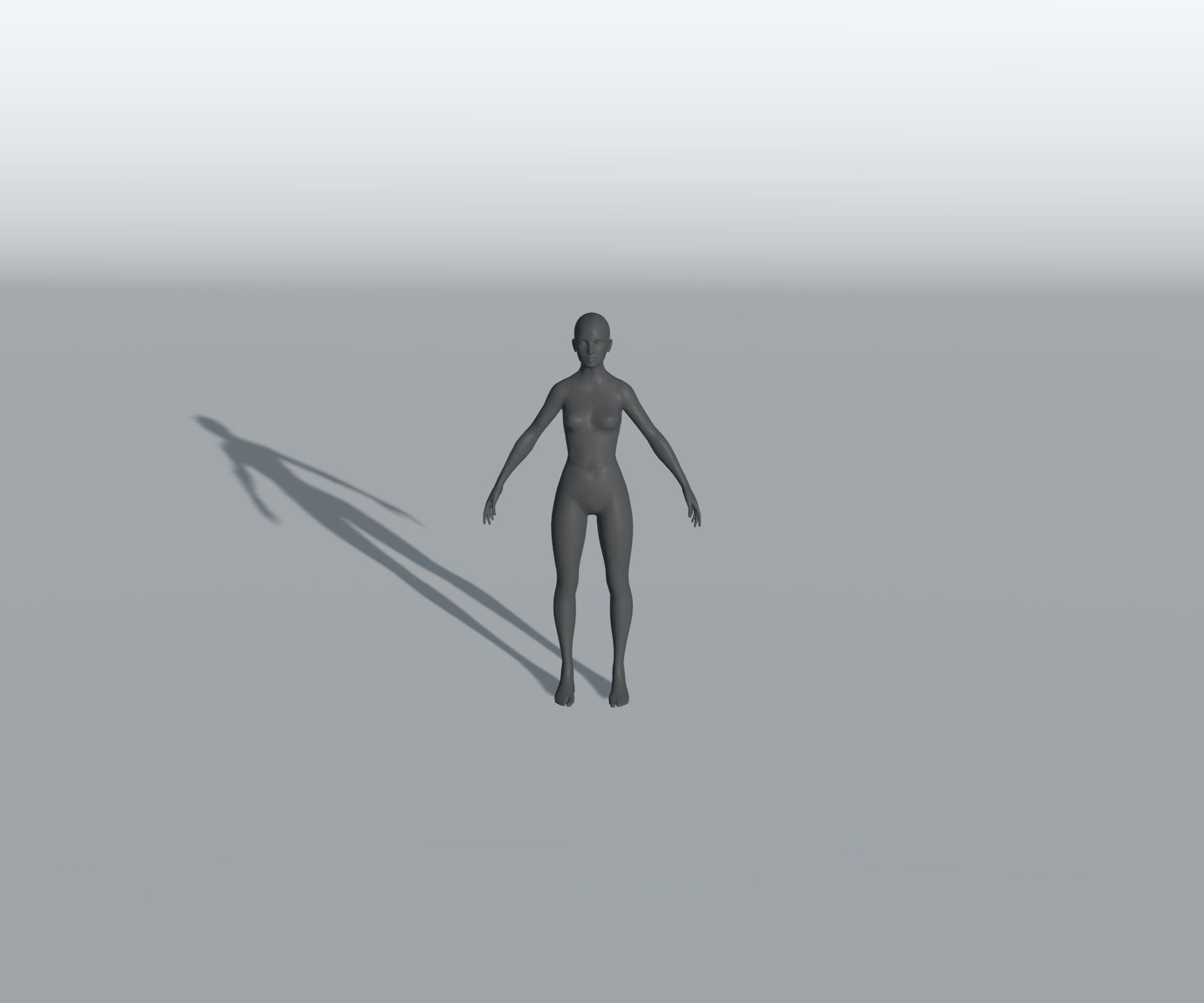 Female Body Base Mesh 28 Animations 3D Model 5k Polygons 3D model ...