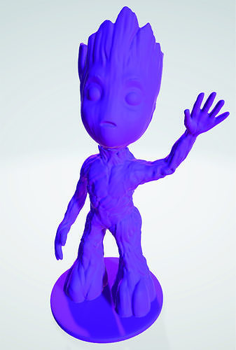 Baby Groot Standing 3D model 3D printable | CGTrader