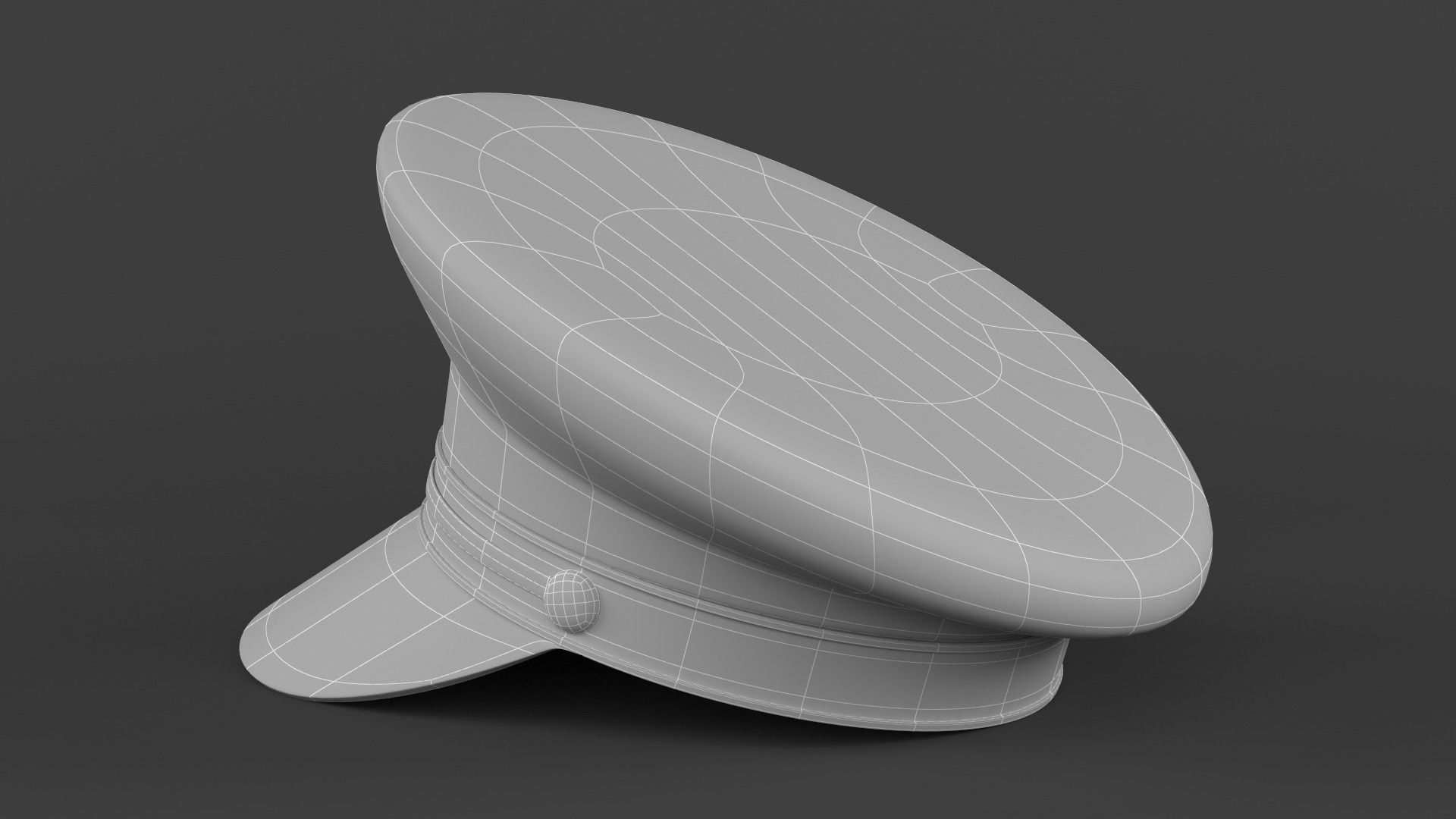 Captain Hat 3D model | CGTrader