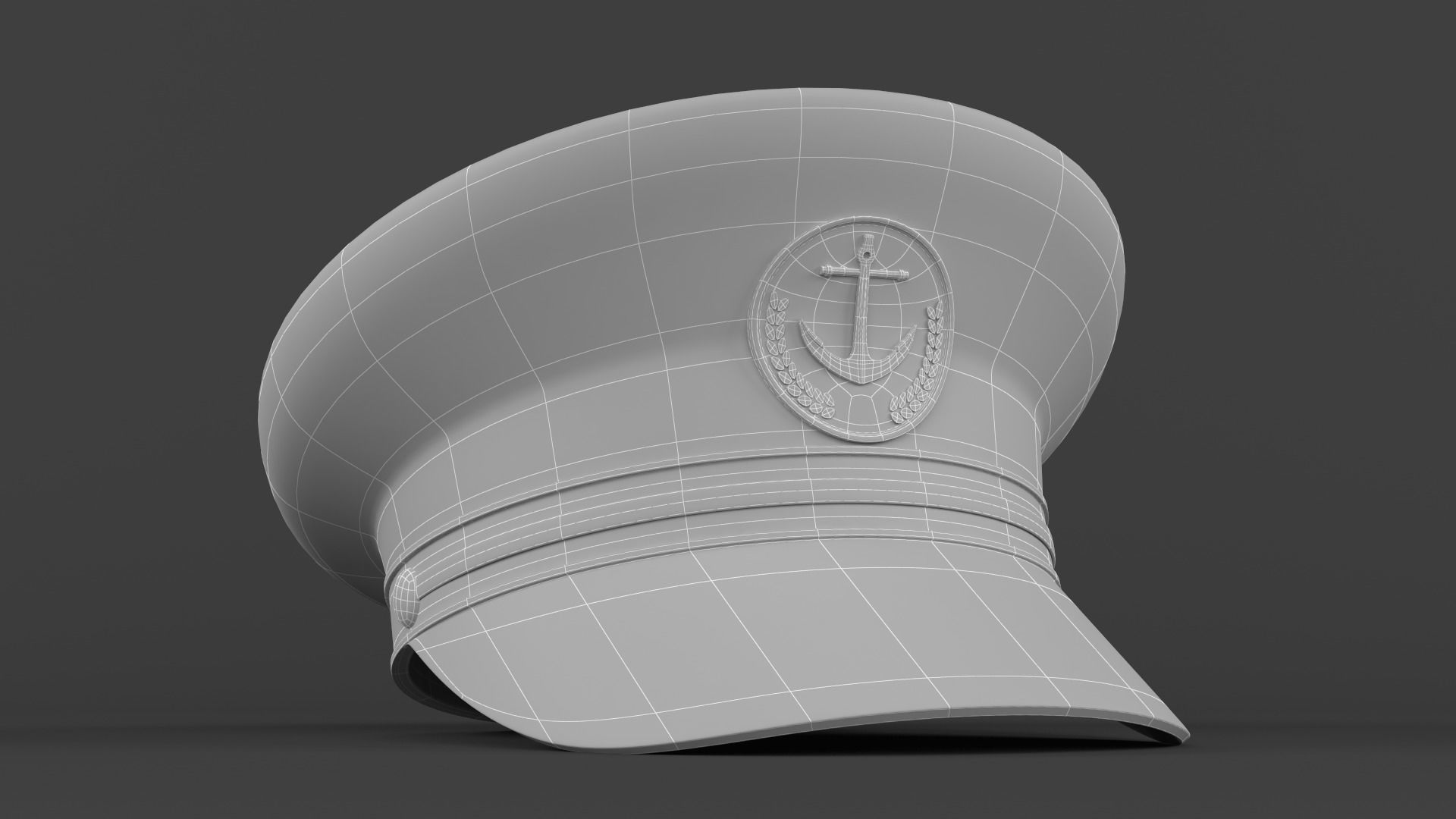 Captain Hat 3D model | CGTrader