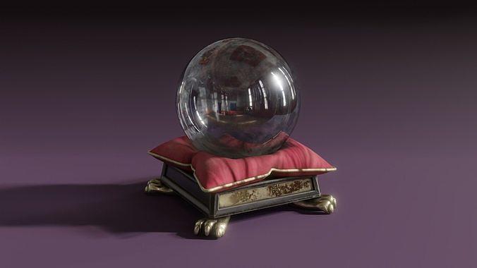 3D model Crystal Ball VR / AR / low-poly | CGTrader