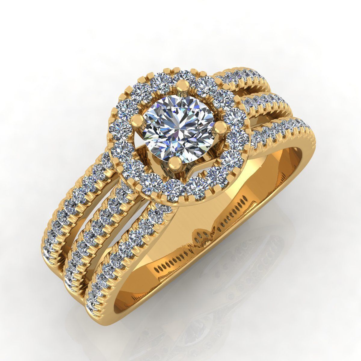 Set 7 rings 3DM STL OBJ model for 3D printing and CNC 3D model 3D printable | CGTrader