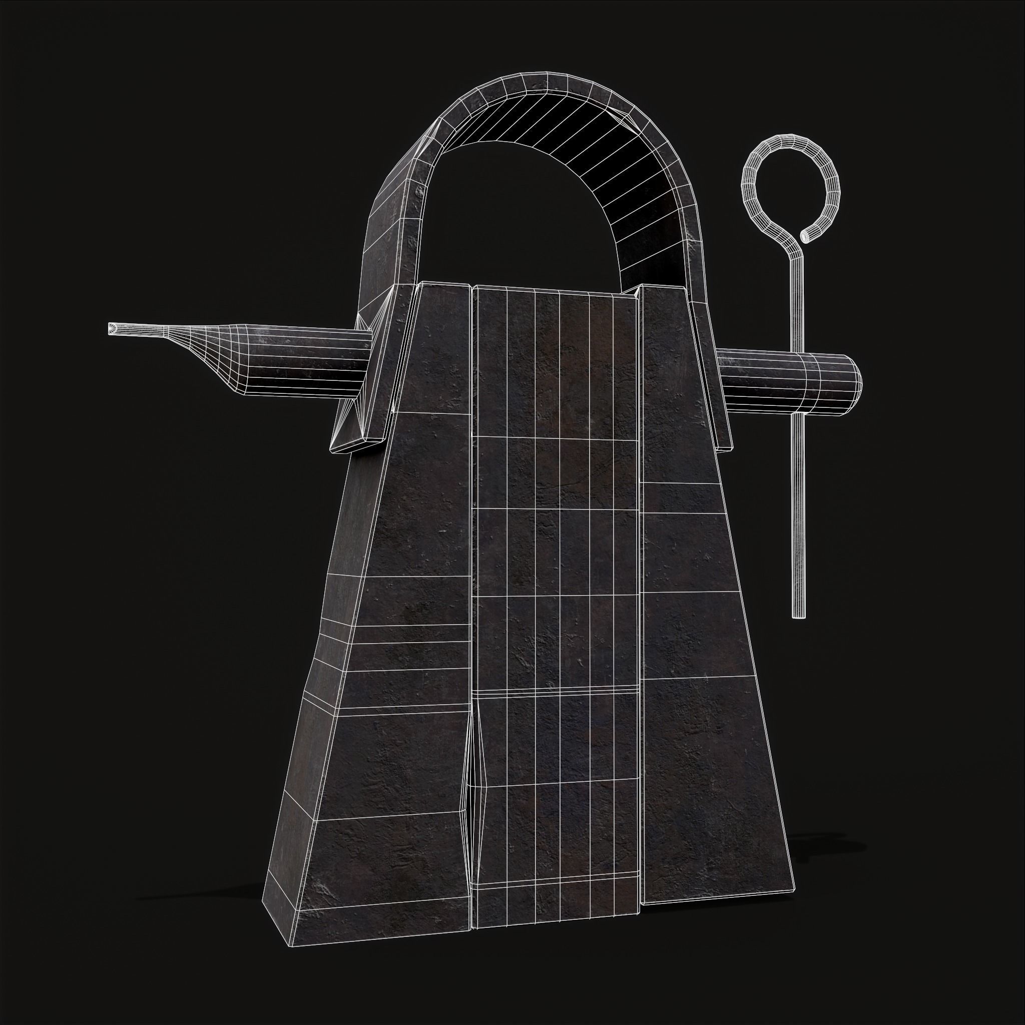 3D model Roman Lewis Pin VR / AR / low-poly | CGTrader