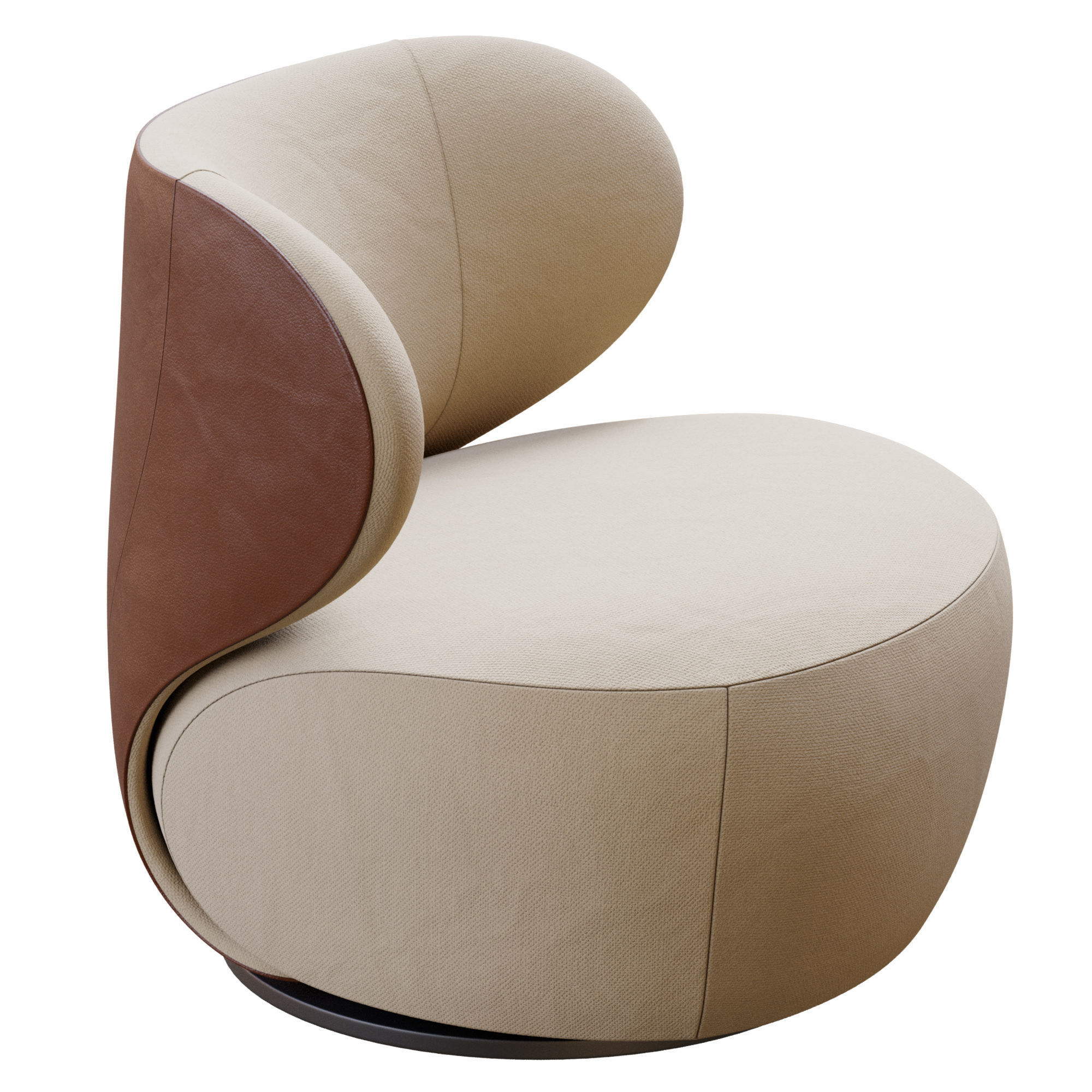 Bao Armchair By Walter Knoll 3D model | CGTrader