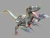 Weaponized Velociraptor - Rig 3D model rigged | CGTrader