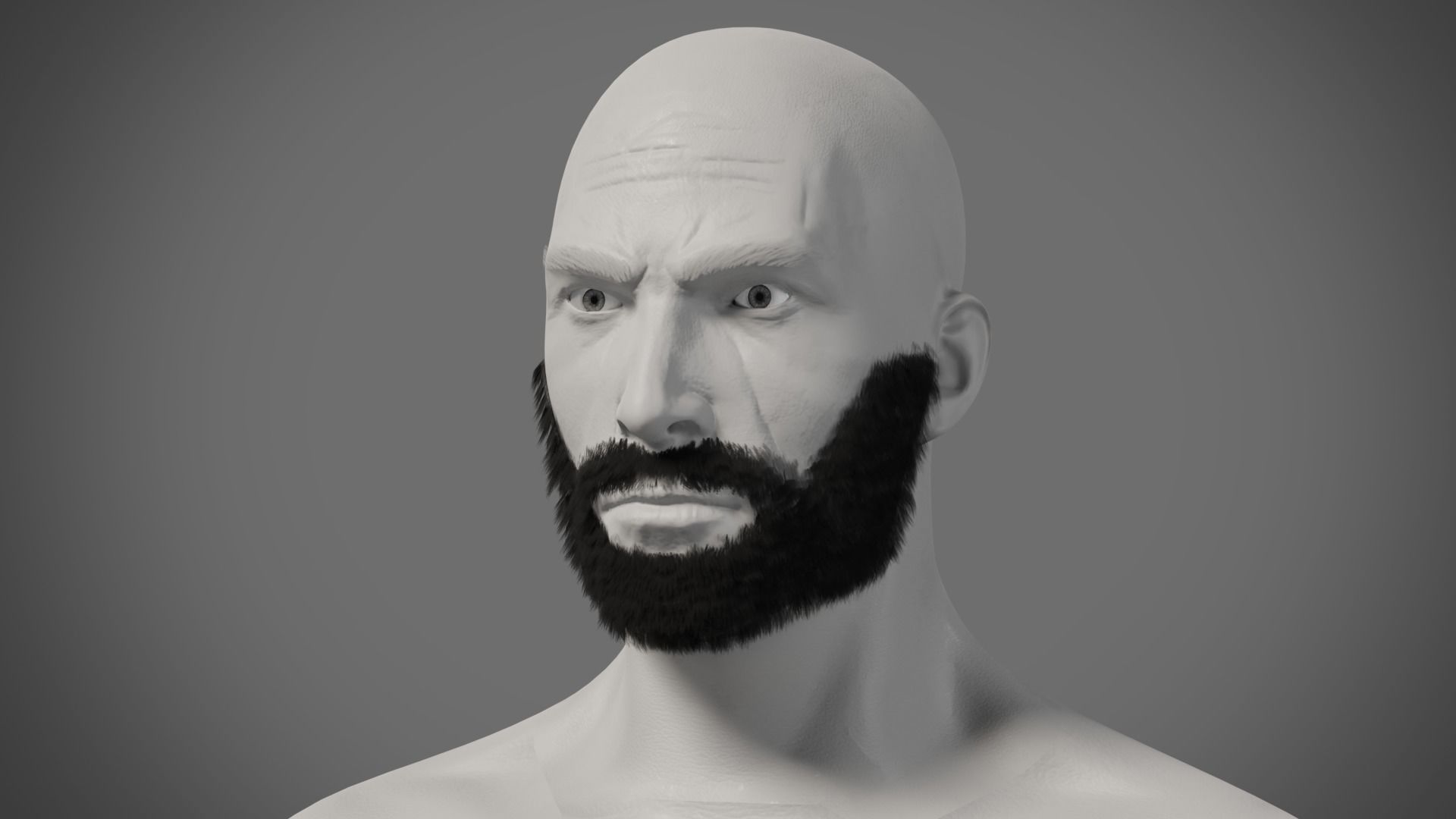 3D model Professional Realtime Beard Pack VR / AR / low-poly | CGTrader