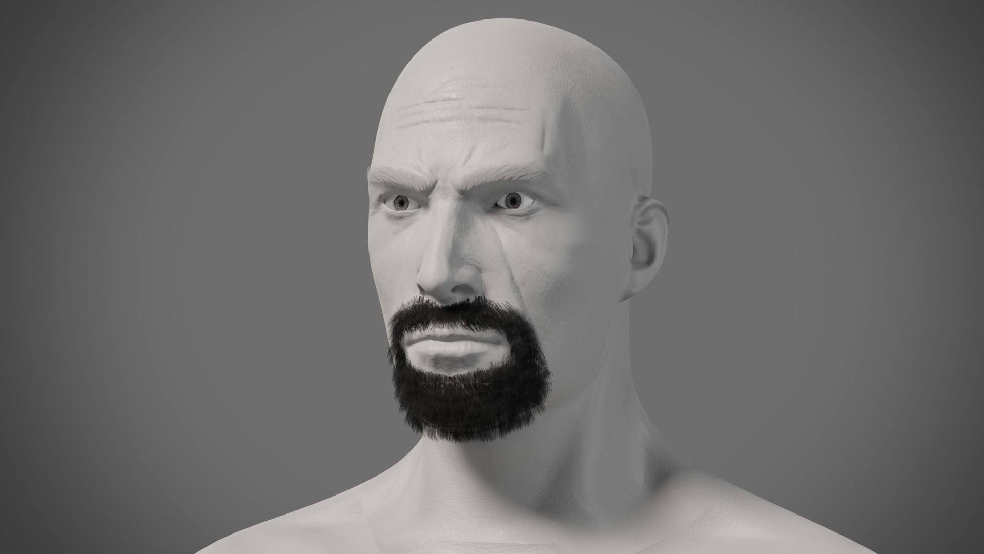 3D model Professional Realtime Beard Pack VR / AR / low-poly | CGTrader