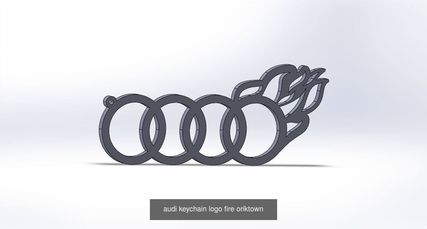 Audi keychains 3D Model Collection | CGTrader