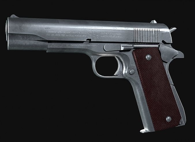 M1911 3D model | CGTrader