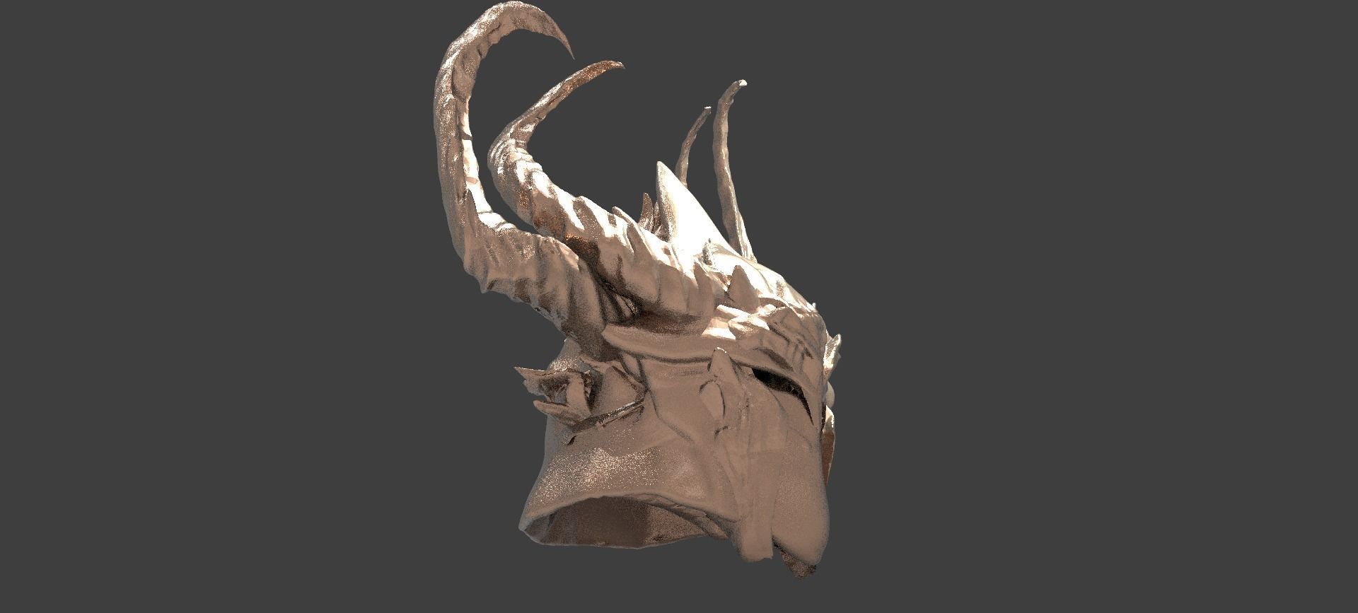 Thule Viking helmet 2 3D model | CGTrader