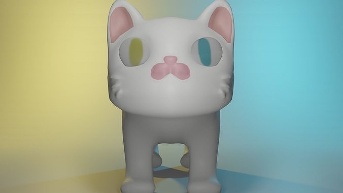 3D model cat 3d model VR / AR / low-poly | CGTrader