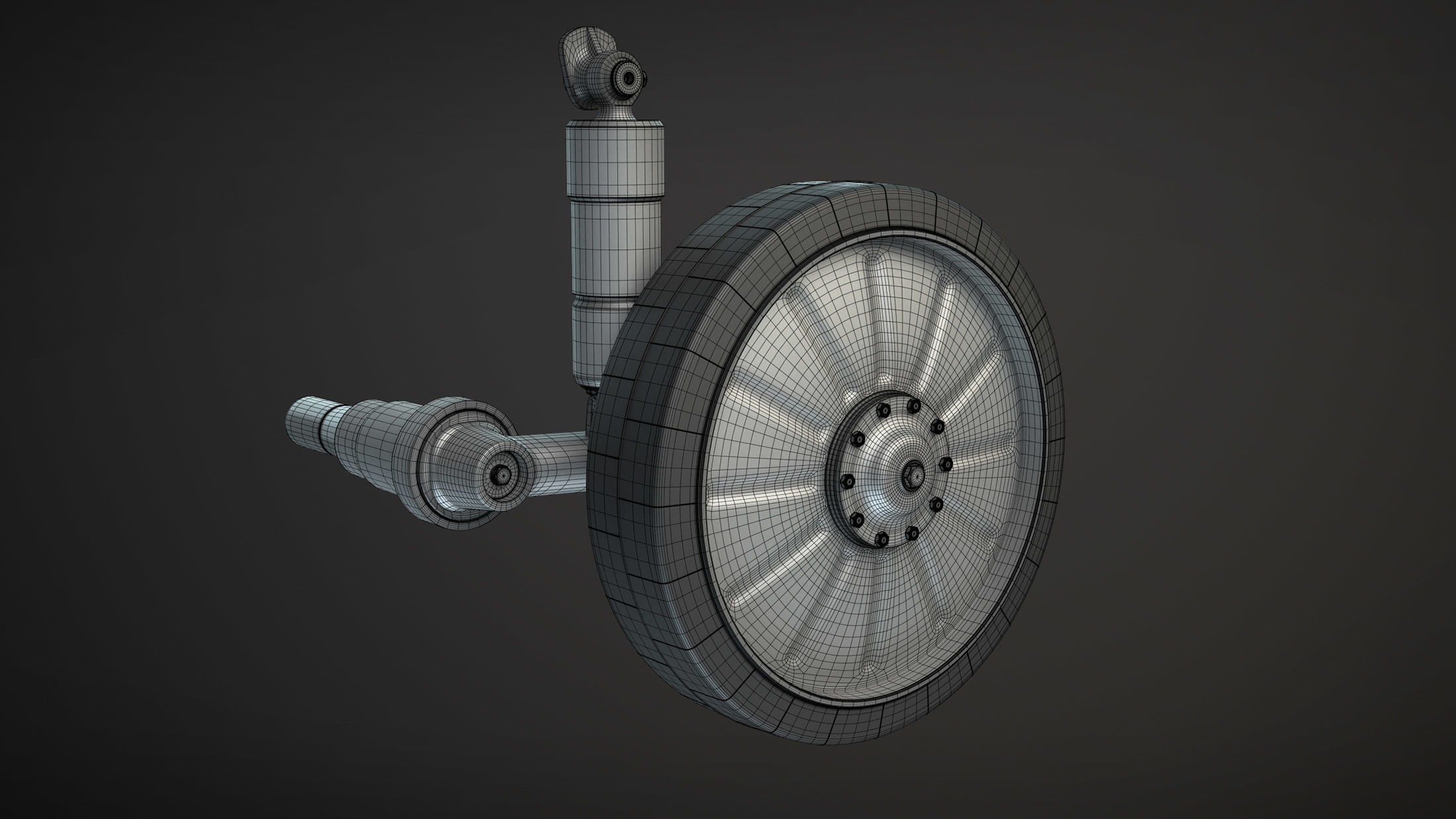 BMP IFV Wheels High-Poly Set 3D model | CGTrader