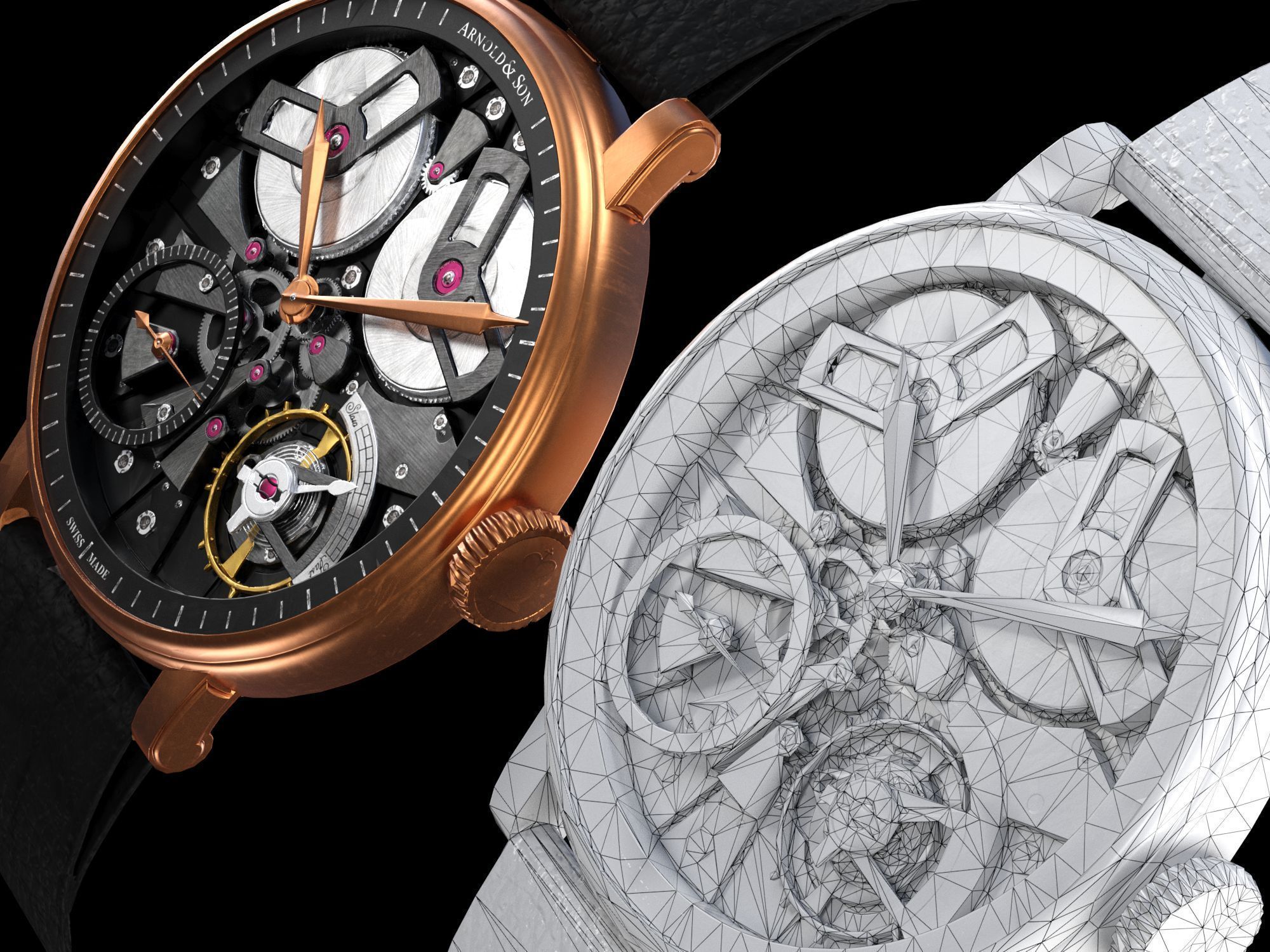 3D model Watch 16 Low-poly VR / AR / low-poly | CGTrader