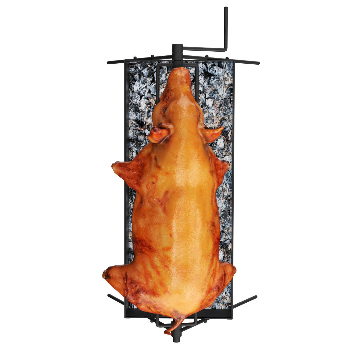Pig on a skewer 3D model | CGTrader