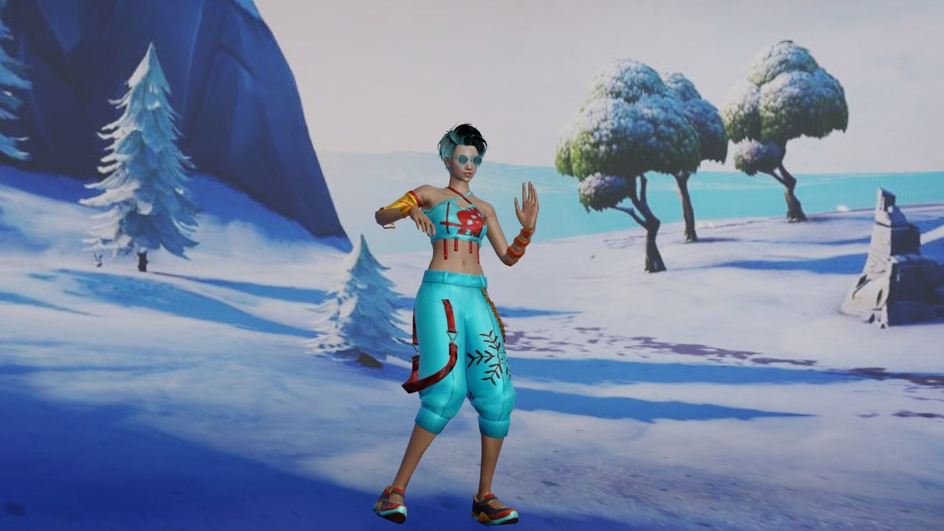 3D model Frosty person in fortnite VR / AR / low-poly | CGTrader