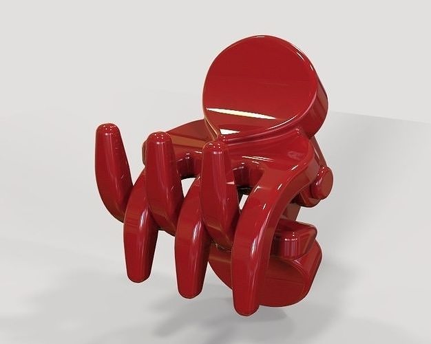 Micro Claw Clip 3D model 3D printable | CGTrader