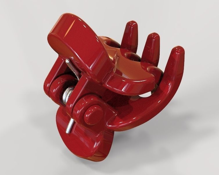 Micro Claw Clip 3D model 3D printable | CGTrader