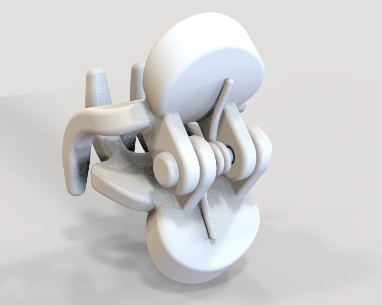 Micro Claw Clip 3D model 3D printable | CGTrader