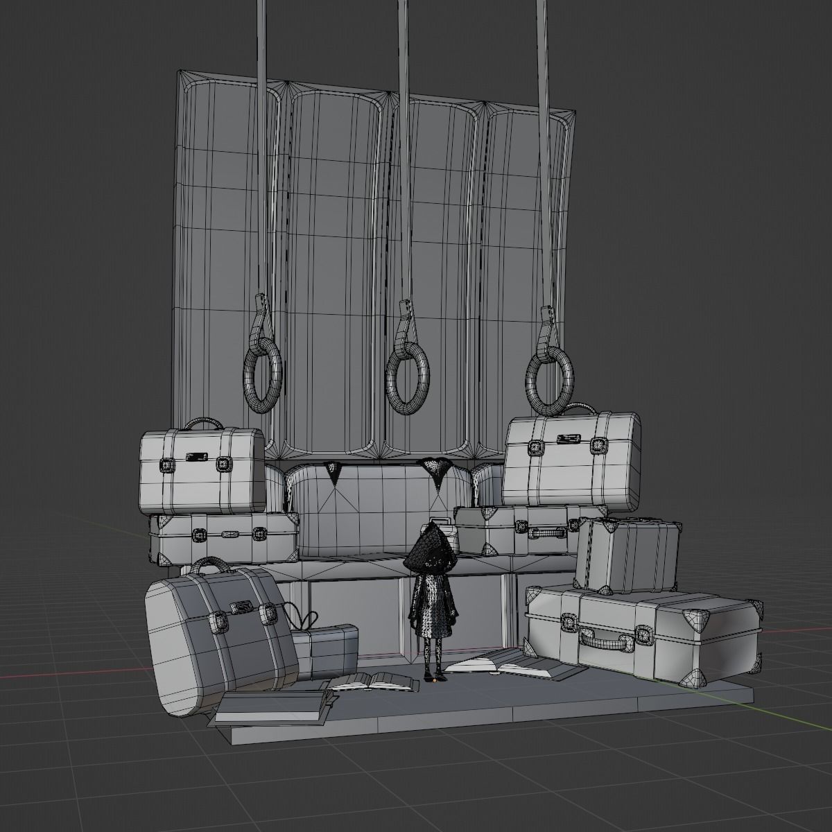 little nightmare game environment 3D model | CGTrader