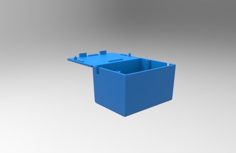 LED CIRCUIT BOX 3D model 3D printable | CGTrader