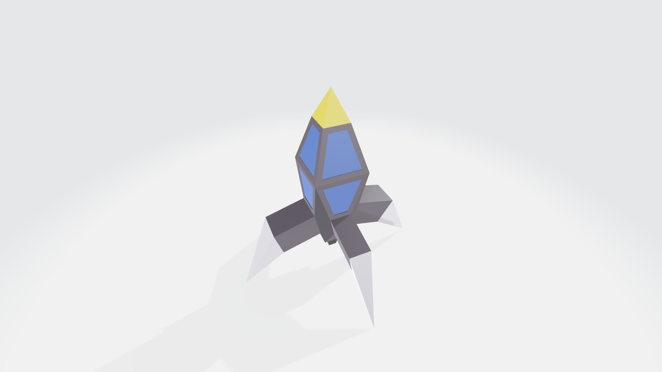Low poly space rocket for free free VR / AR / low-poly 3D model | CGTrader