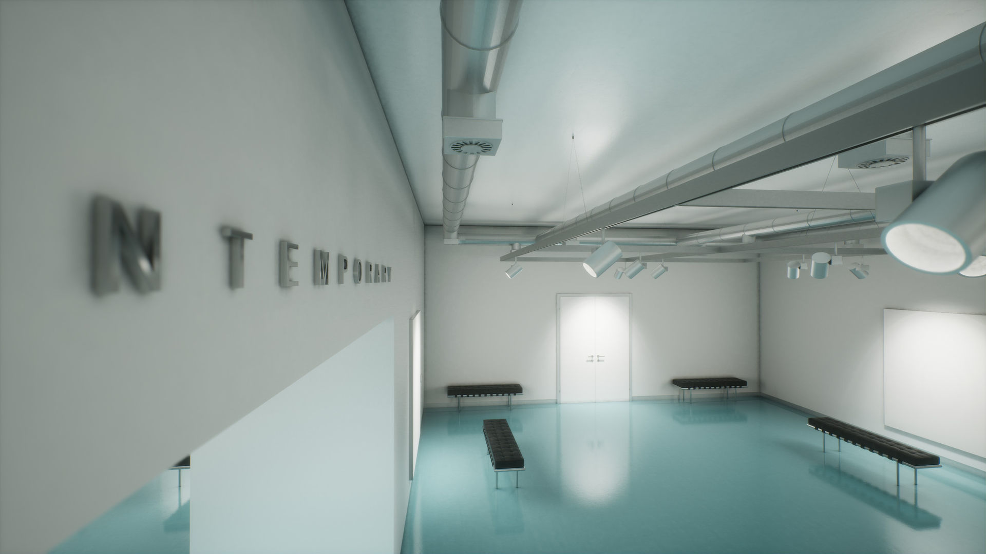 Art Gallery 009 UE4 3D model | CGTrader