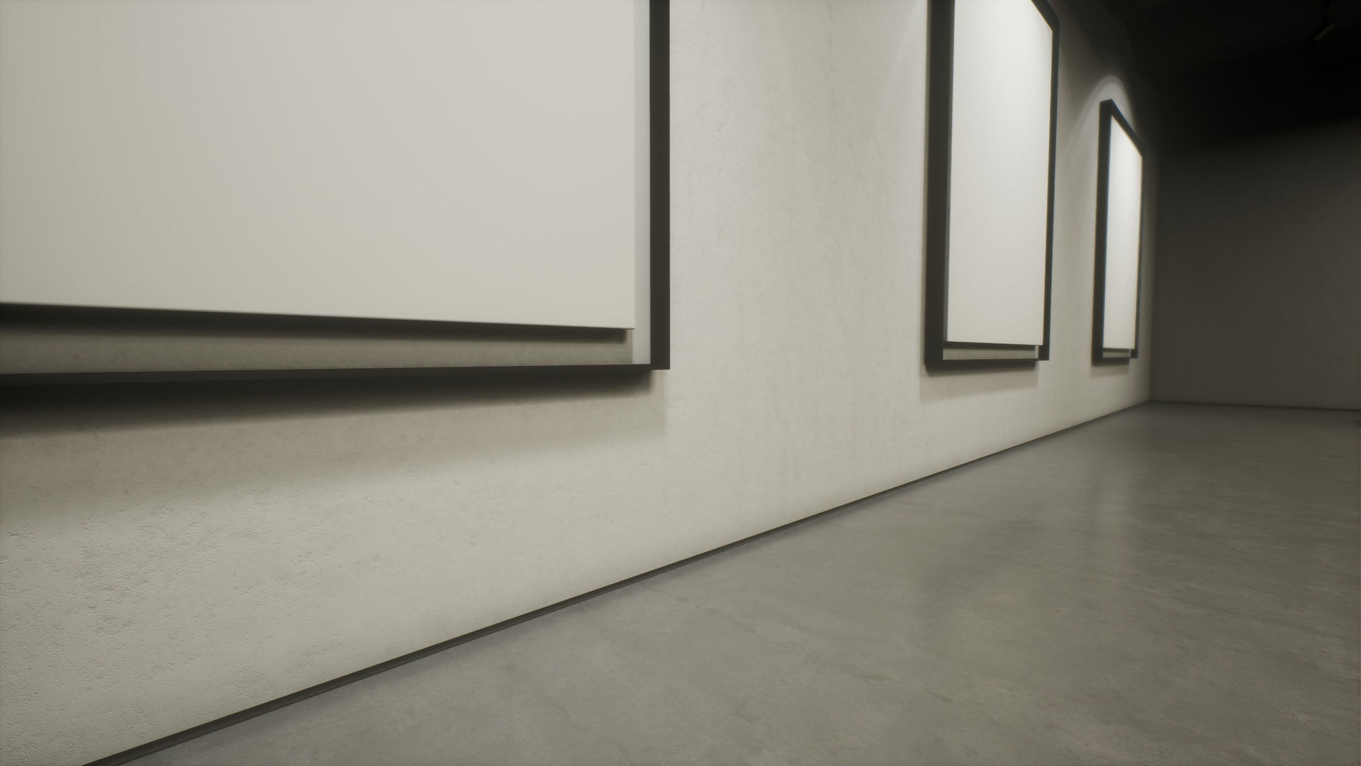 Art Gallery 004 UE4 3D model | CGTrader