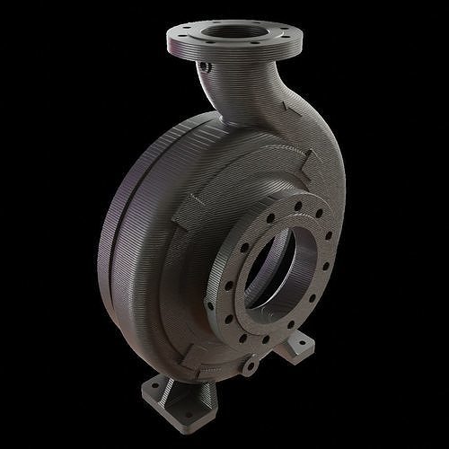 Volute Pump Model 3D model 3D printable | CGTrader